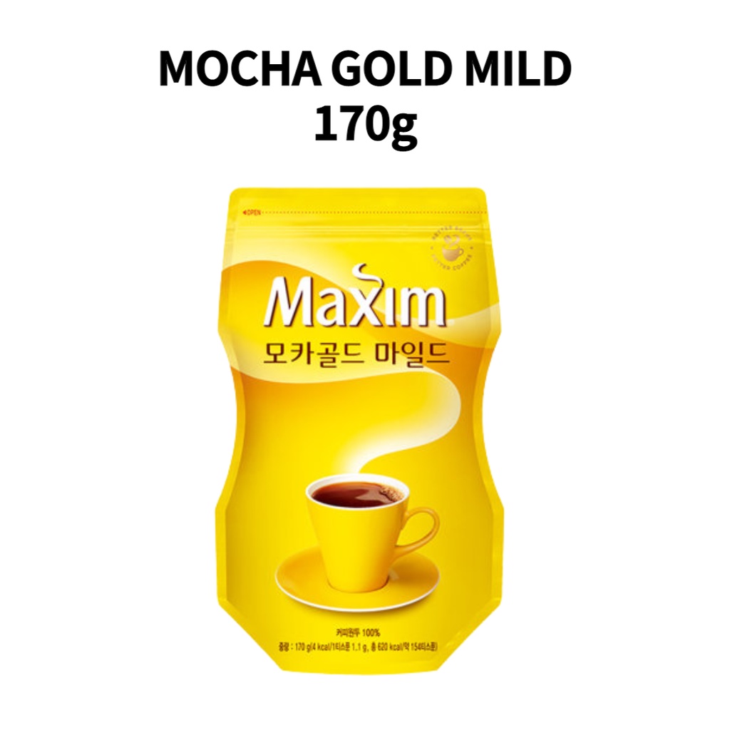 MAXIM Instant Coffee Mix Powder Refill Series (Original/Mocha Gold ...