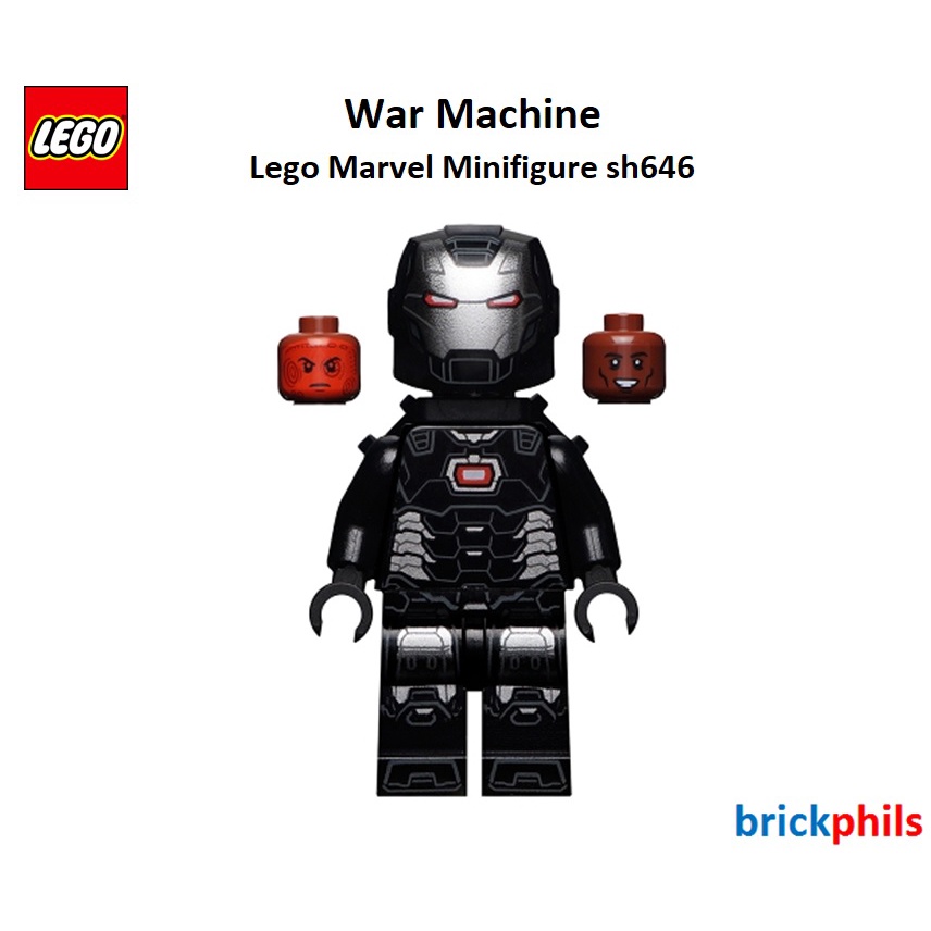 Lego Marvel Minifigure sh646 War Machine | Shopee Philippines