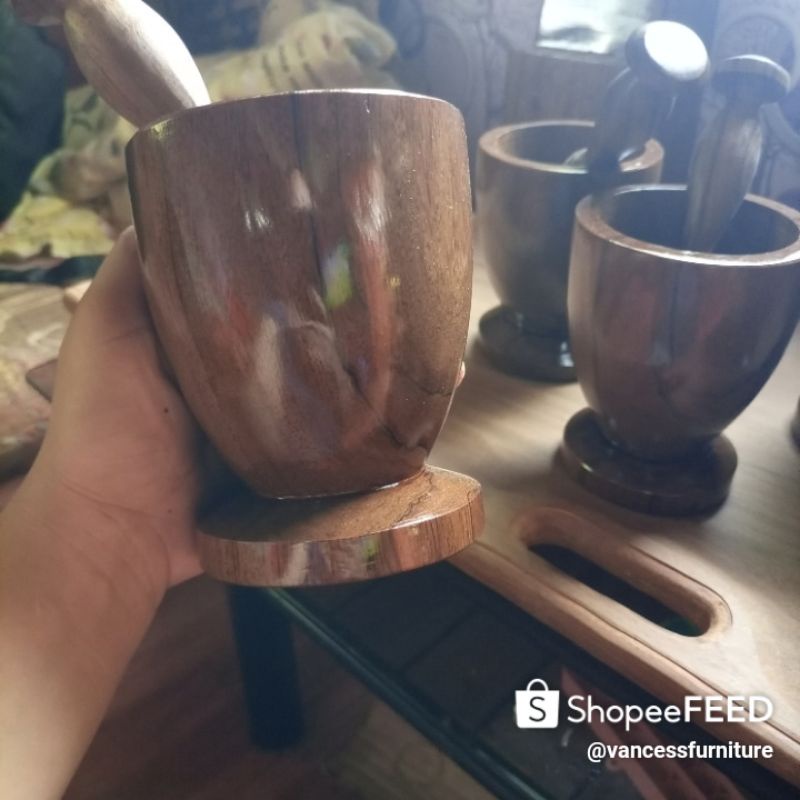 lusong mortar and pestle made in magcono (onhand) | Shopee Philippines