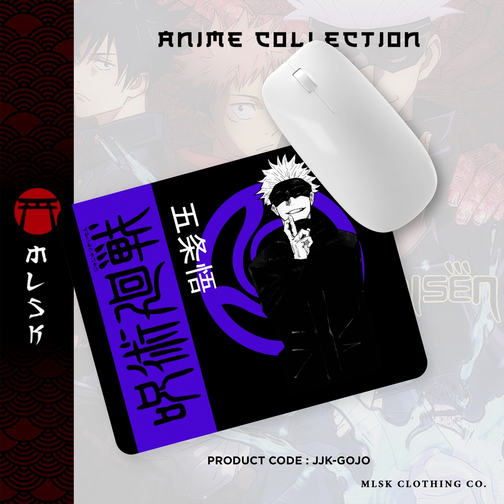 JUJUTSU KAISEN ANIME MOUSE PAD ITADORI GOJO FUSHIGURO KUGISAKI MAKI ...