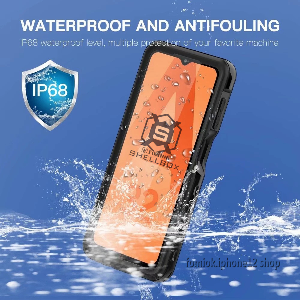 [SHELLBOX] IP68 Waterproof Underwater Sport Phone Case For Samsung ...