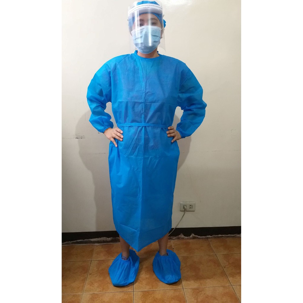 PPE LAB GOWN SPUN BOND PAUBOS SALE | Shopee Philippines