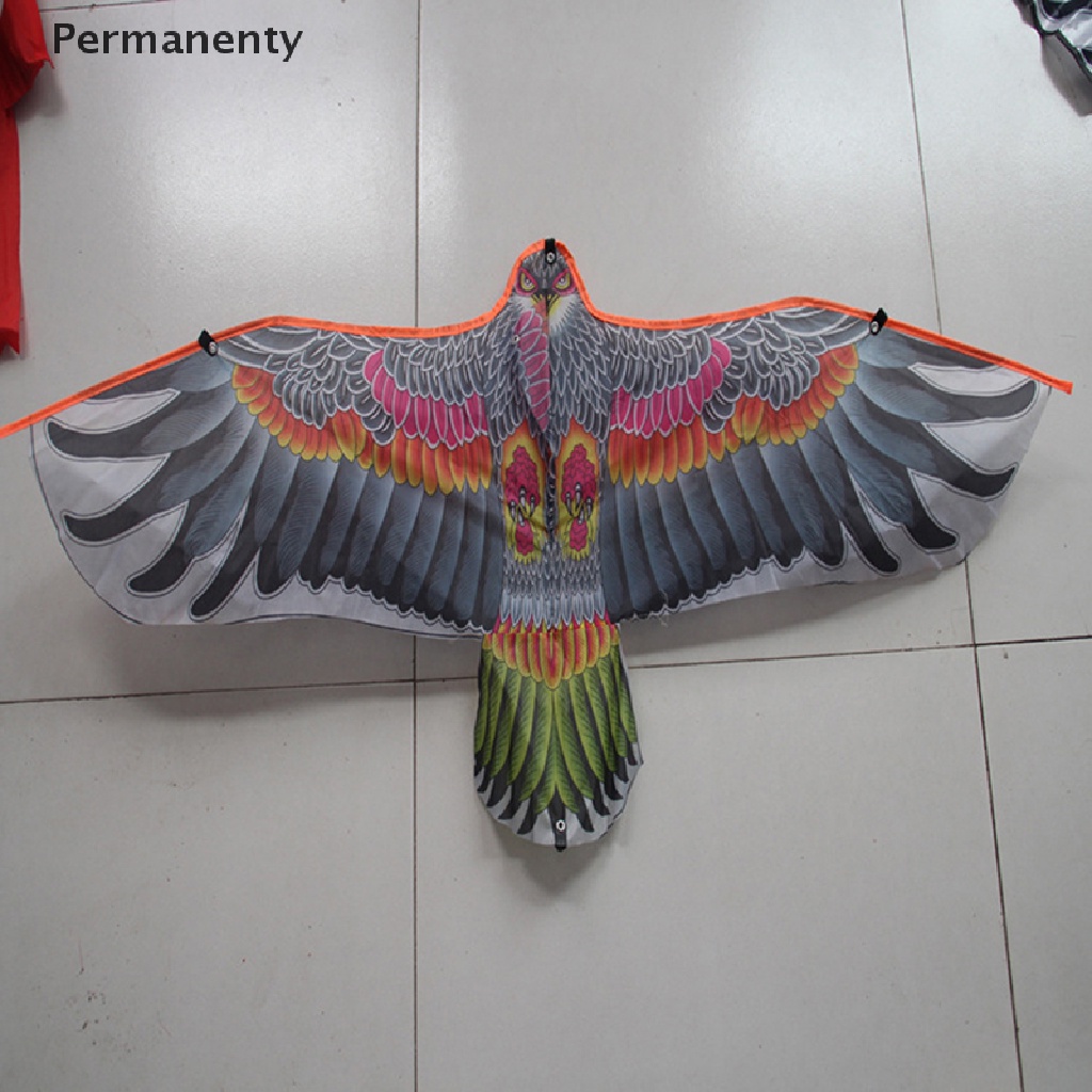 [Permanenty] 1.1m Eagle Kite With 30 Meter Kite Line Children Flying ...