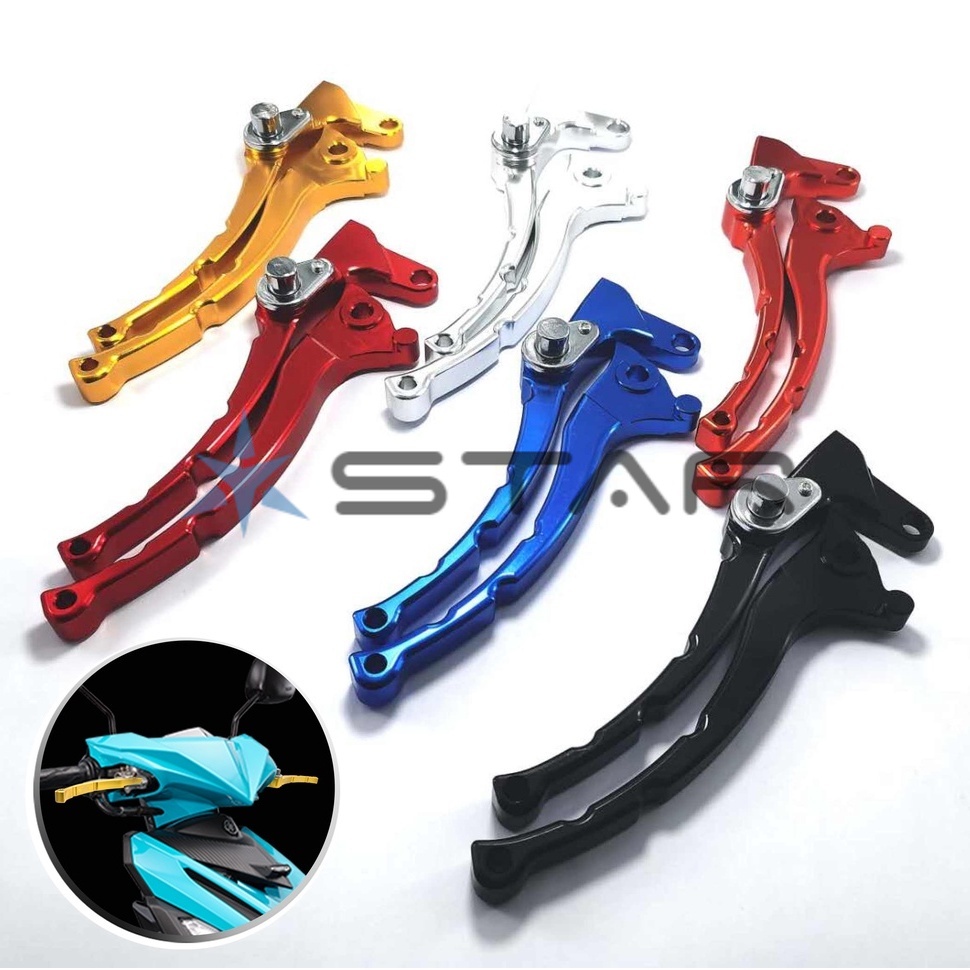 SKY MIO Motorcycle Aluminum Alloy Brake Lever FOR MIO i125 | Shopee ...