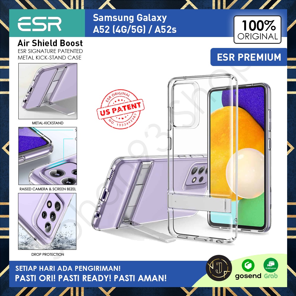 ESR Case Samsung Galaxy A52 / A52s Metal Kick-Stand Air Shield Boost ...