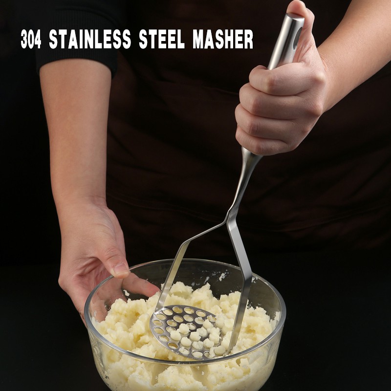 Premium 304 Stainless Steel Potato Mashers: Durable, Easy-To-Clean ...