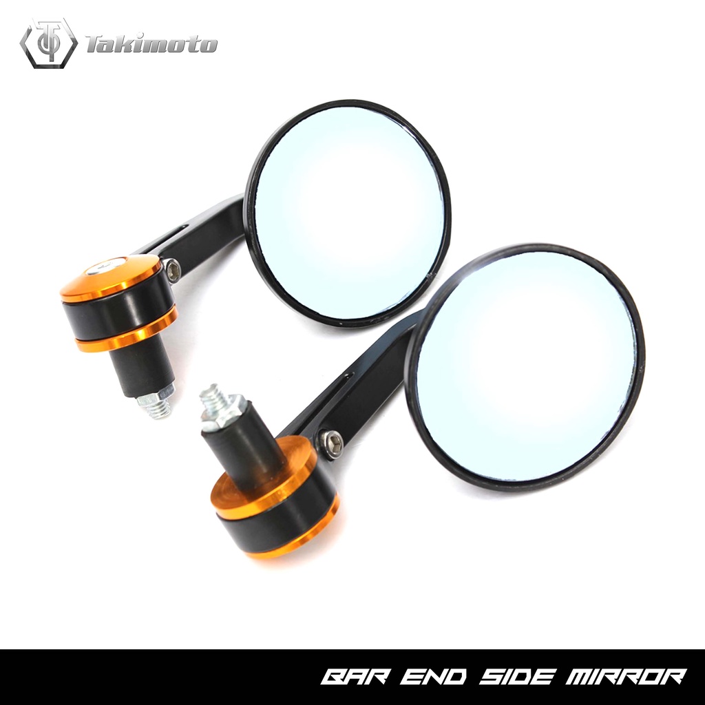 Takimoto Universal 7 8 Round Bar End Cnc Rear Mirrors Motorcycle