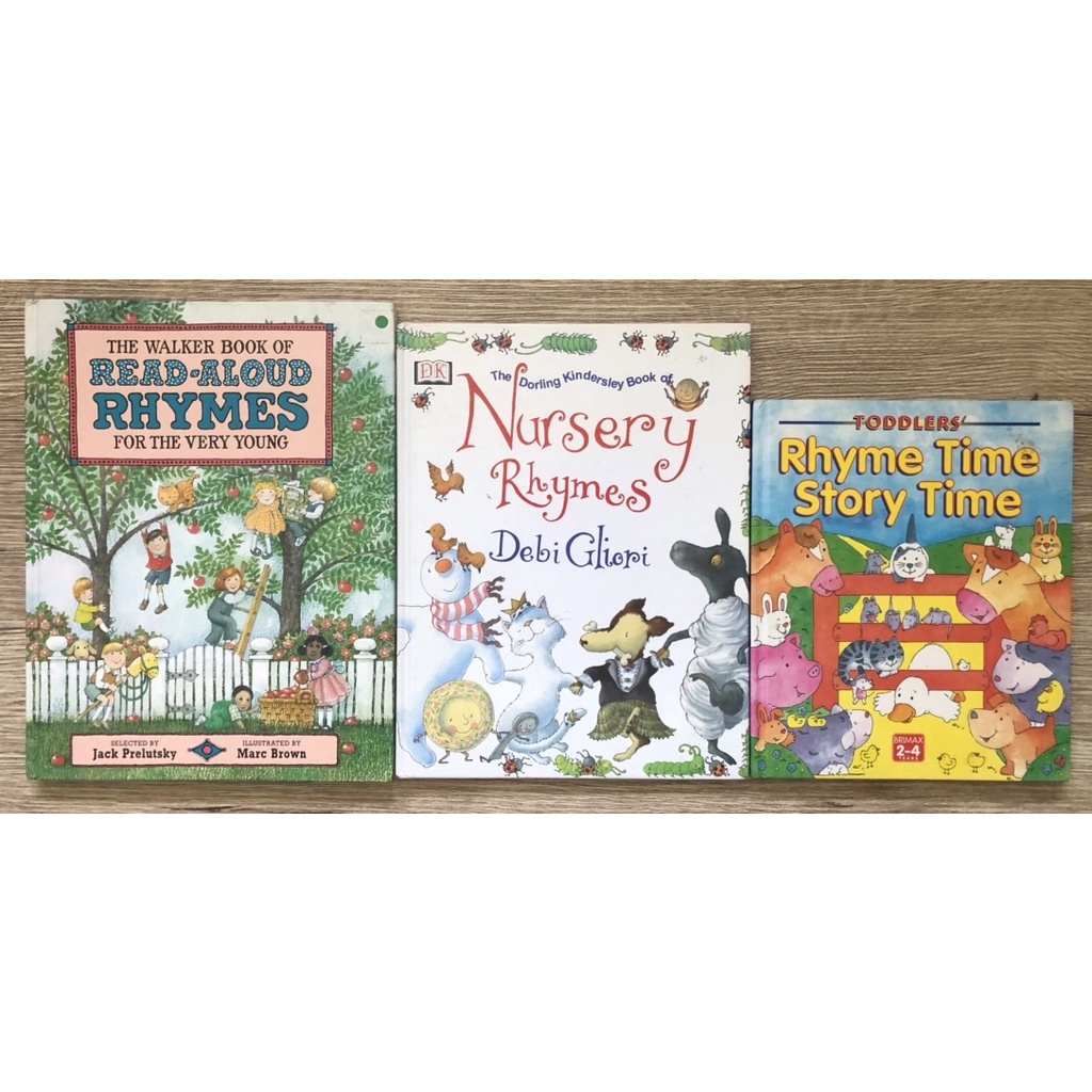 Assorted Children’s Rhyme Books (Hardbound) | Shopee Philippines