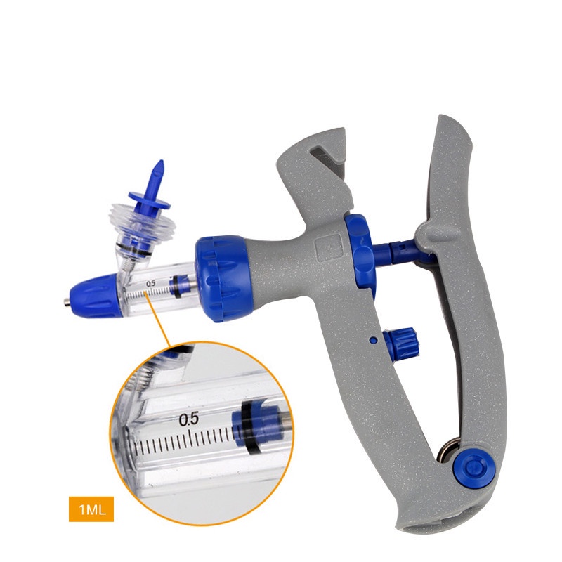 1ml 2ml 5ml Poultry Continuous Injector Adjustable Automatic For ...