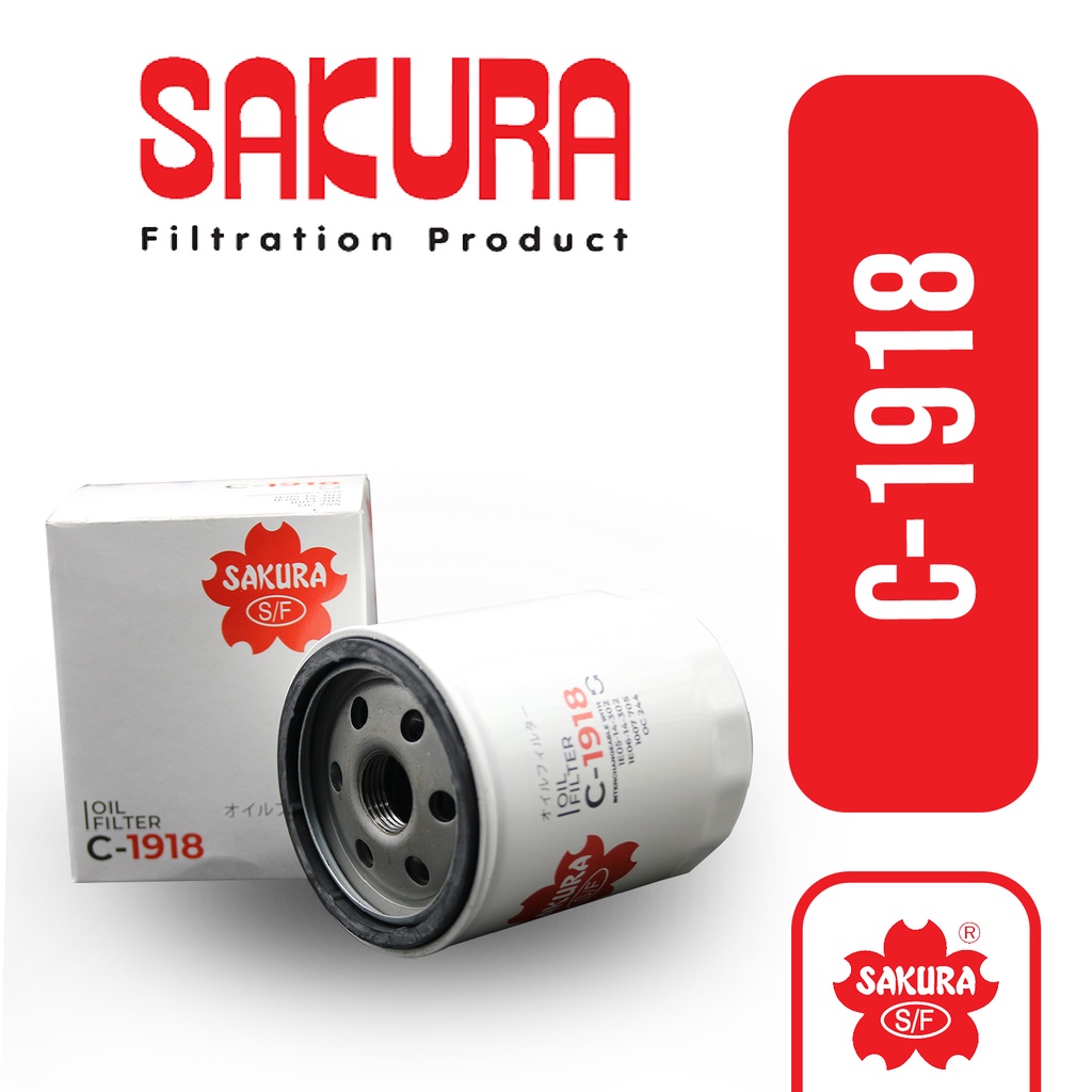 Sakura Oil Filter C1918 | Shopee Philippines