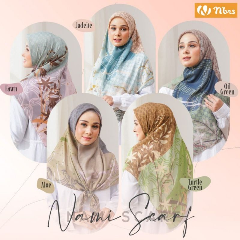Nami Scarf Hijab Hijab, Rectangular Hijab | Shopee Philippines