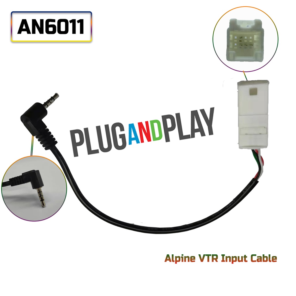 Alpine VTR Input Cable Socket (AN6011) | Shopee Philippines