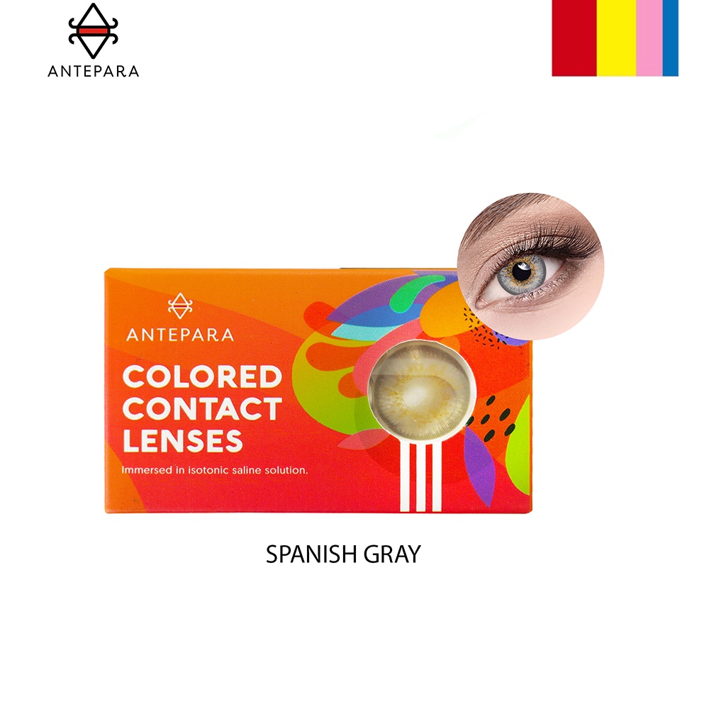 Antepara Spanish Gray Monthly Colored Contact Lens 1 Box Only | Shopee ...