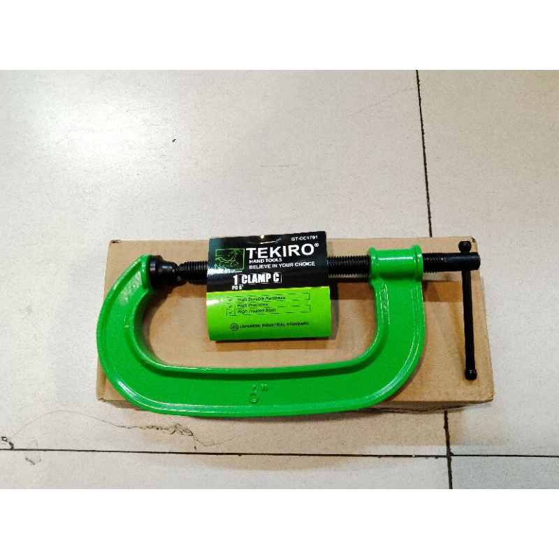 Tekiro Clam C 6" Inch Vise Clamp | Shopee Philippines
