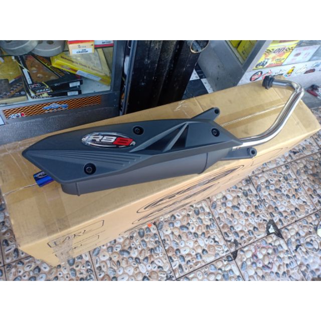 RS8 Power pipe for Mio Sporty/Soul (Stainless Elbow) | Shopee Philippines