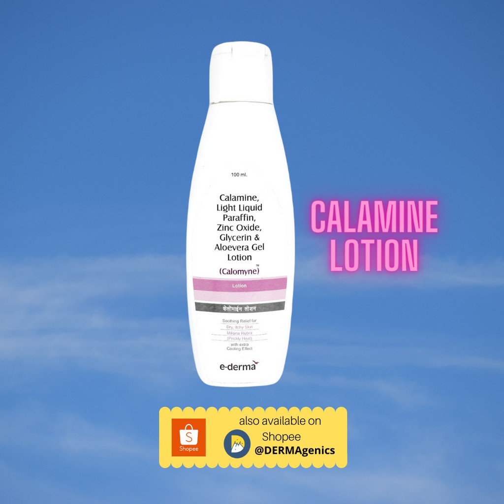Calamine 100ml - Itchy skin, rashes, dry skin, rashes, diaper rash ...