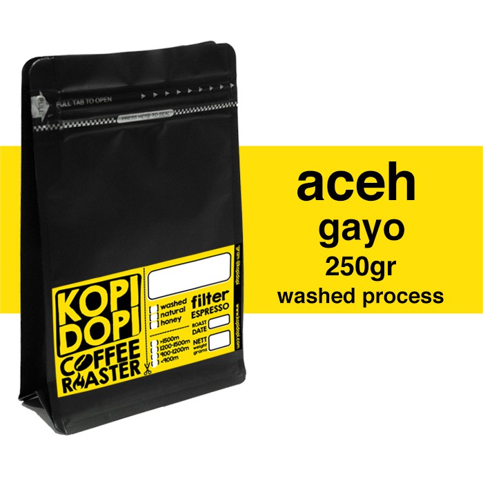 Aceh Gayo Arabica Coffee 250 grams 250gr 250g | Shopee Philippines