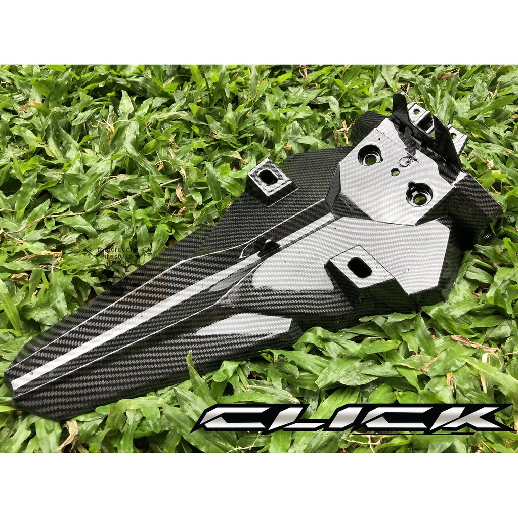 Honda Click 125/150 Rear Fender(Carbon Hydrodip) | Shopee Philippines