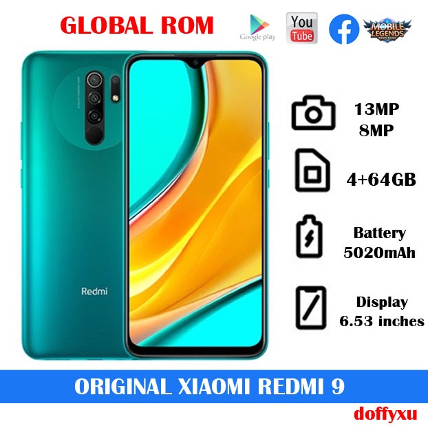 Rdmi 9 4/128GB Global ROM Original | Shopee Philippines