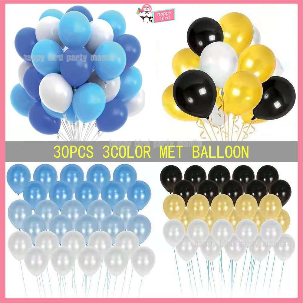 (Happy Bird) 30pcs 3 Color Balloon party decor partyneeds party ...