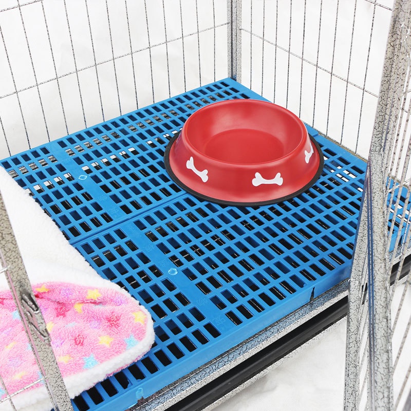 Dog cage foot pad cat cage plastic pad heat dissipation plate can be ...