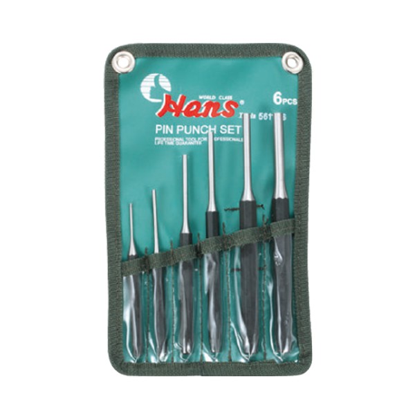 Hans Tools 56110-6 Heavy Duty 6 pcs Pin Punch Set | Shopee Philippines