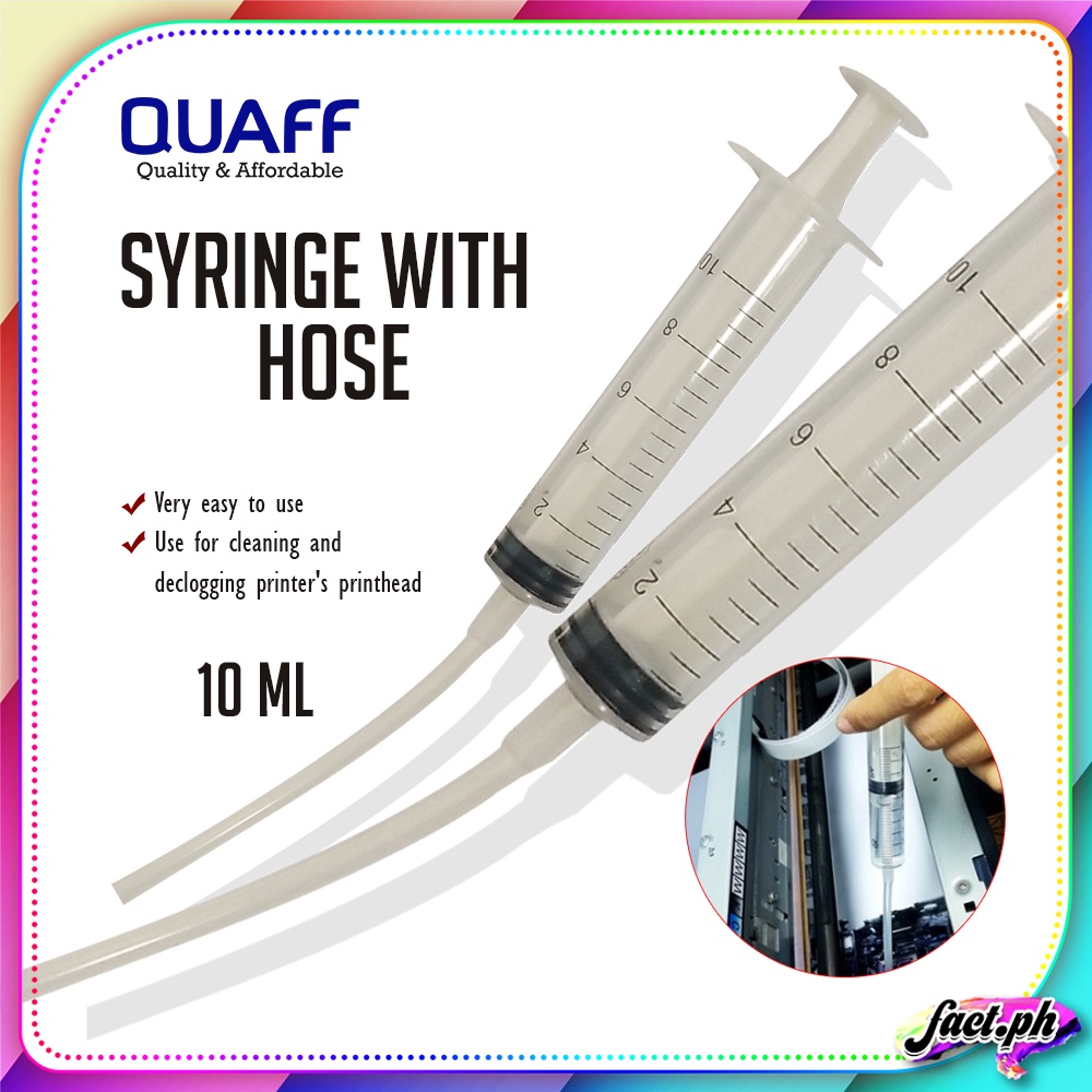 Promo Package 100ml CUYI Cleaning Solution for Inkjet Printer & Syringe ...