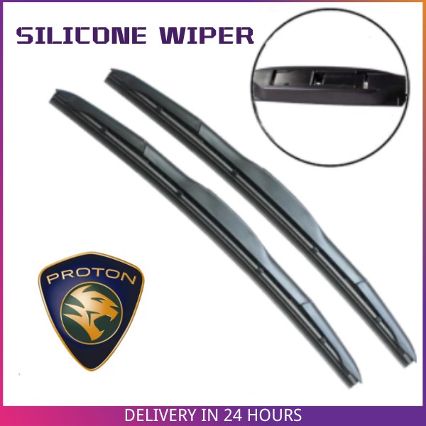 Car Wiper silicone wiper Proton EXORA INSPIRA SAGA ISWARA LMST SAGA BLM FLX SV PERDANA GEN2 ...
