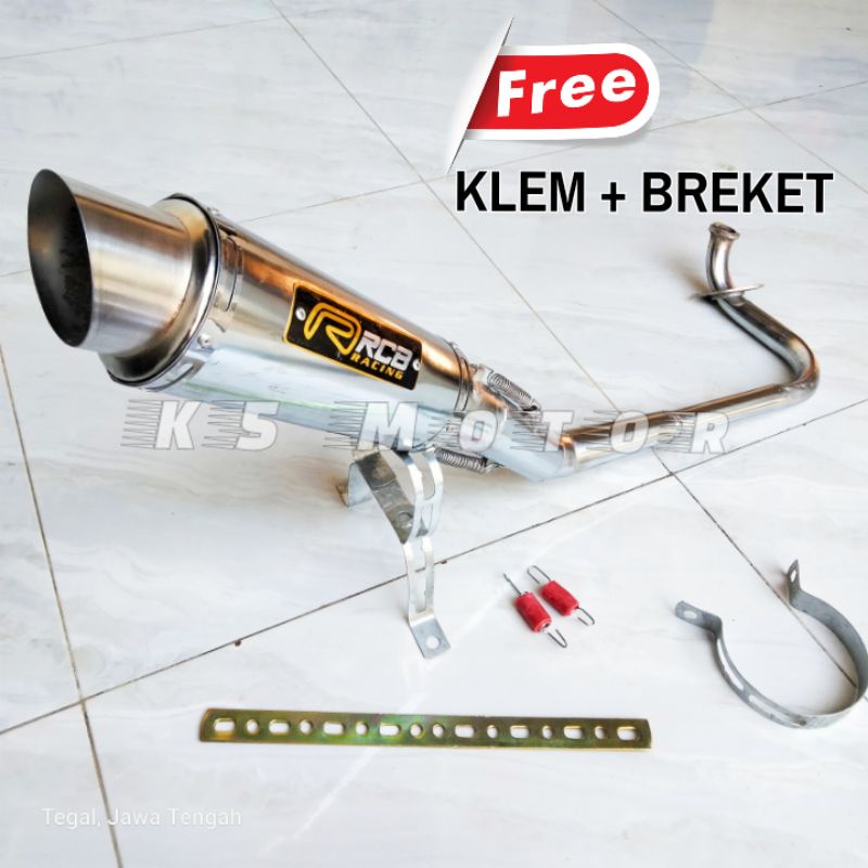 Rcb Racing Exhaust Beat All Series (Carbu PGM-FI ESP-FI STREET POP NEW ...