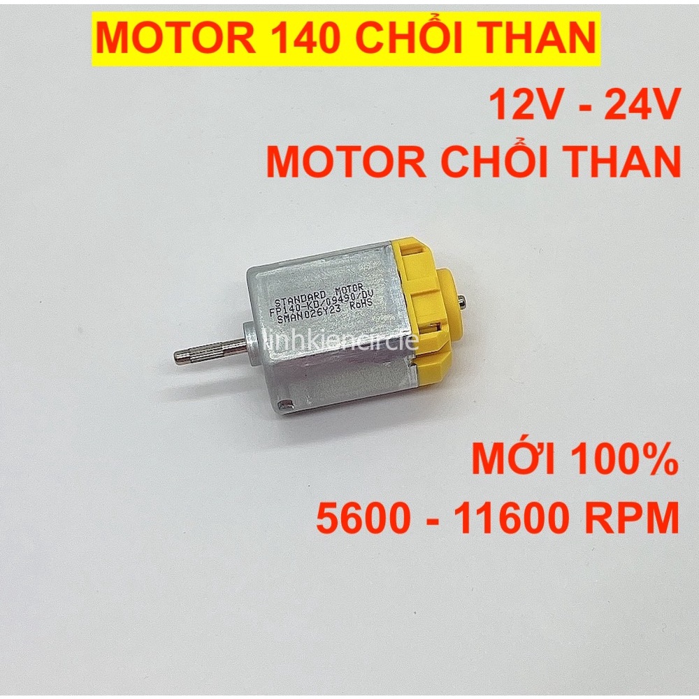 Motor 140 code FP140KD Strong magnetic carbon brush DC 24V 11600 rpm ...