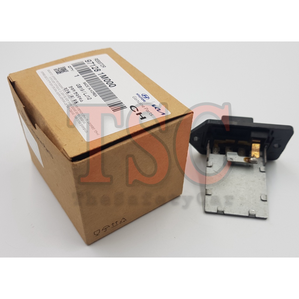 ORIGINAL Aircon Blower Resistor Part no. 97128-1M000 | Shopee Philippines