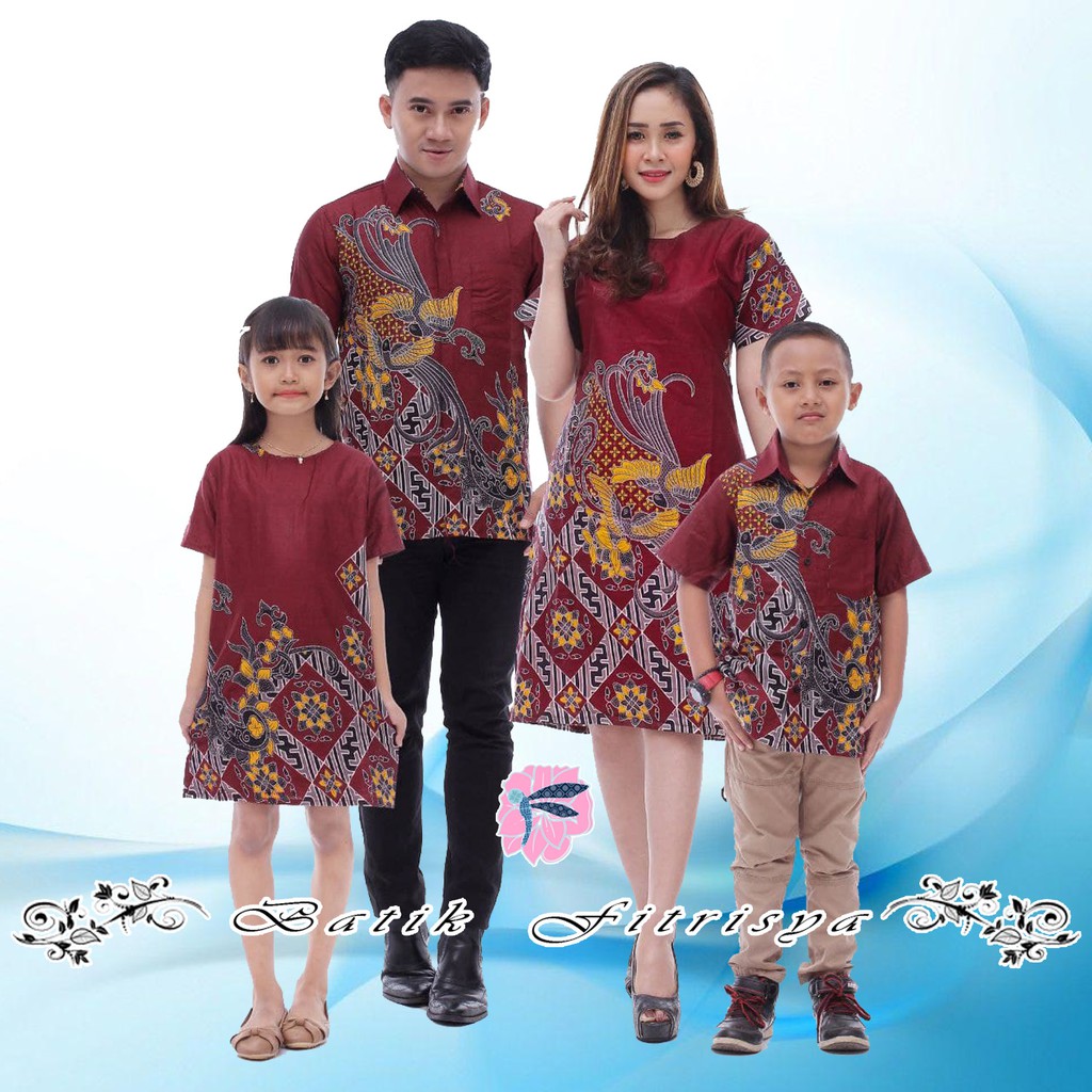 KEMEJA MERAH Christmas Family Set - Family Clothing Mother Father Son ...