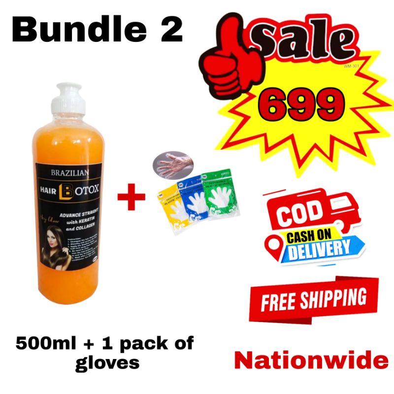 Hey Glow Hair Botox Bundle 2. | Shopee Philippines