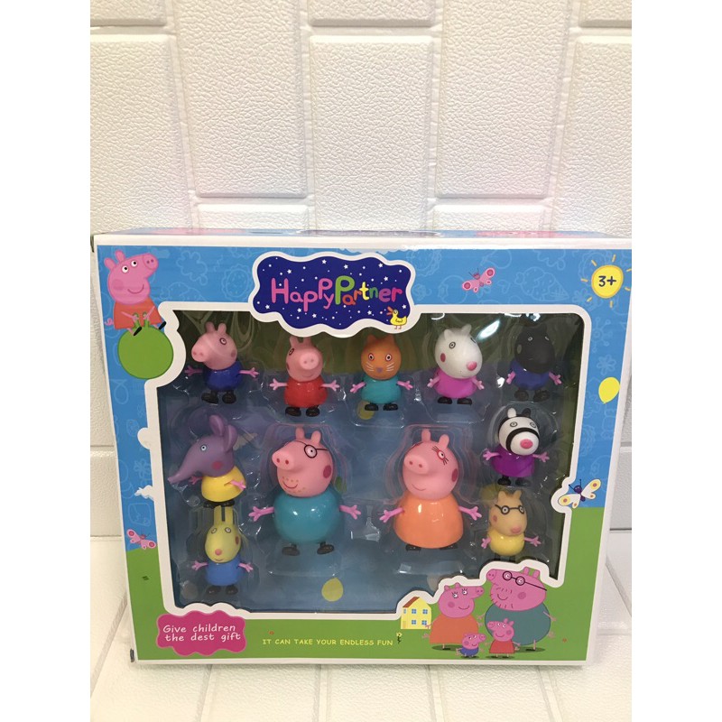 PeppaPig Happy Partner 11in 1 per set | Shopee Philippines
