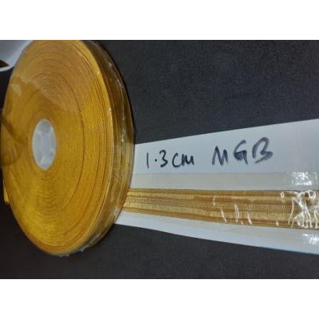 13mm Gold Braid Ribbon (Price per Meter) - Local Supplier | Shopee ...