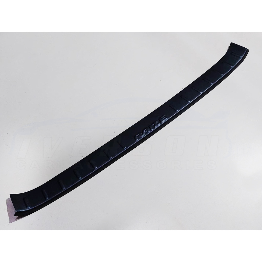 Black Rear Bumper Guard Rear Stepsill for Toyota Raize | Shopee Philippines