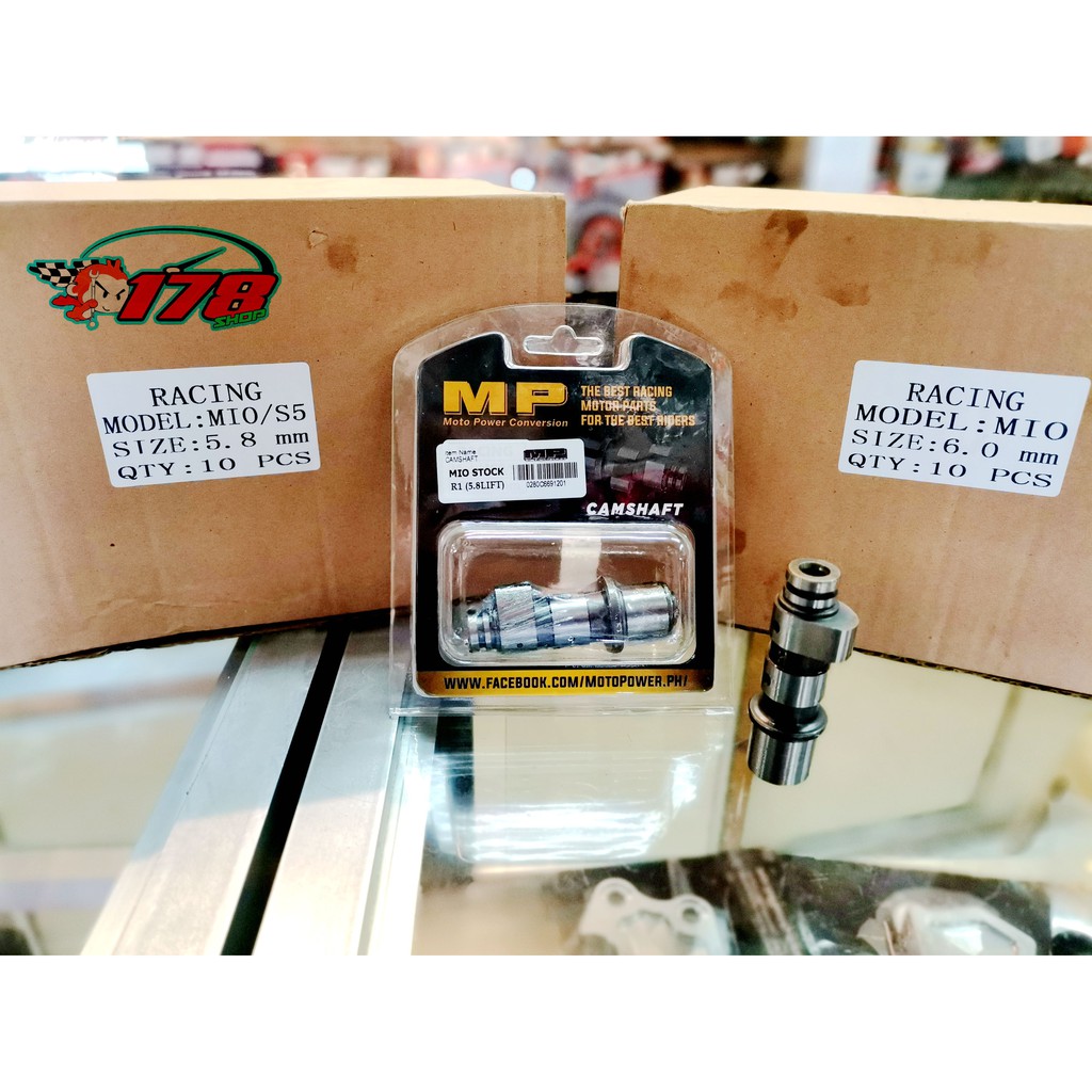 MP mio sporty mio soulty camshaft stock head use(high power) | Shopee ...