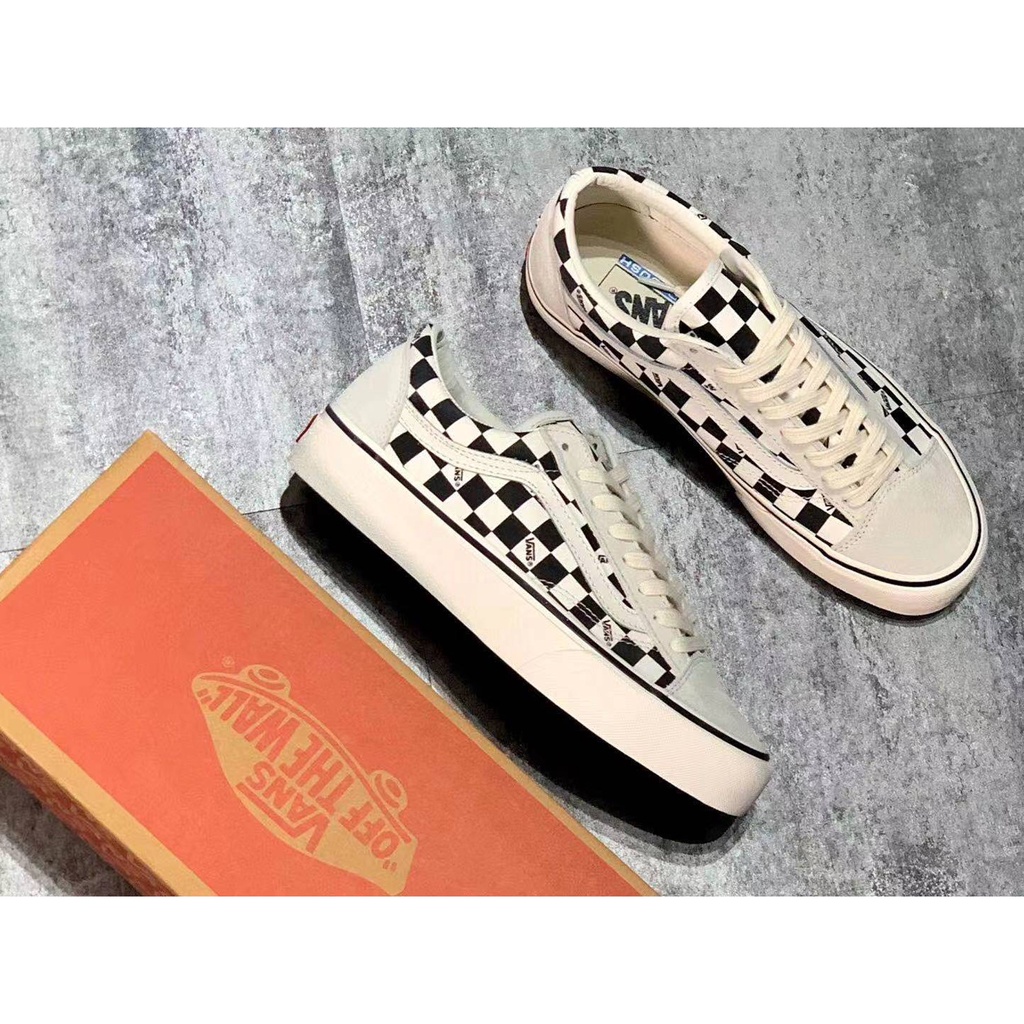 Vans Crew Style Original Color Classic Chessboard Couple Casual Board ...
