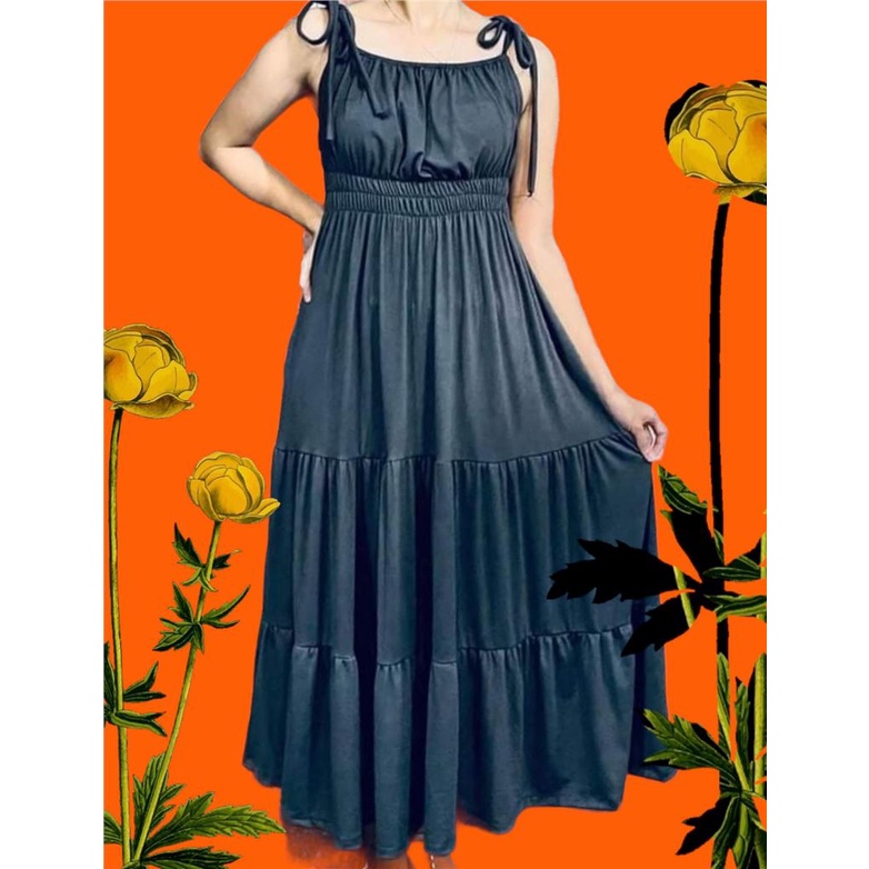 Plus Size Maxi Dress M To Xxl Shopee Philippines