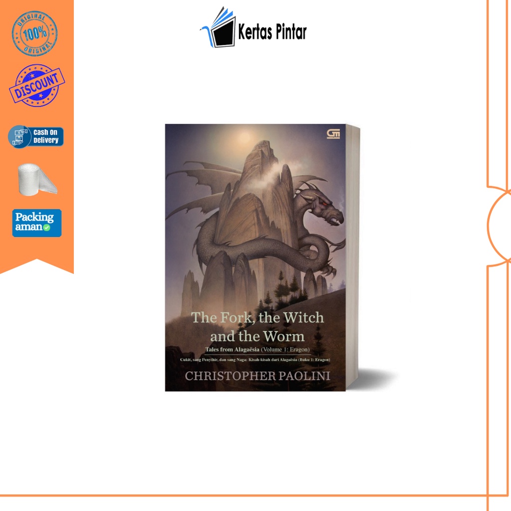 The FORK, THE WITCH AND THE WORM - CHRISTOPHER PAOLINI | Shopee Philippines