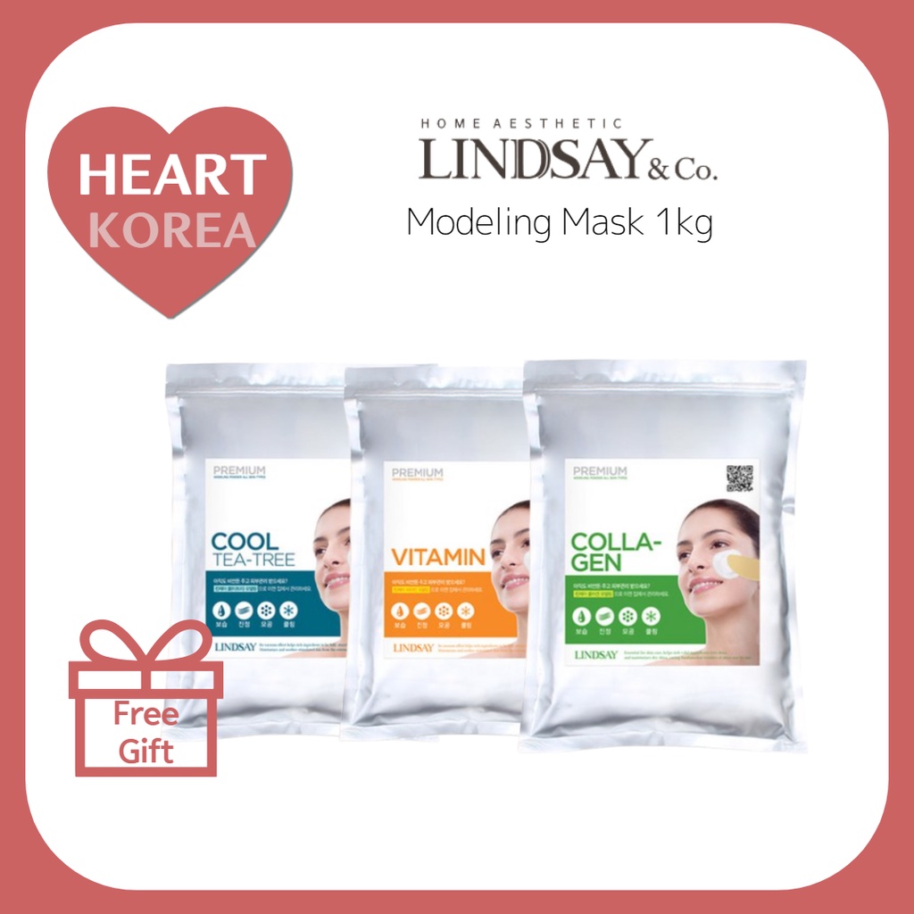 Lindsay Modeling Mask Cup Pack 1kg (only modeling pack) /Facial Rubber ...