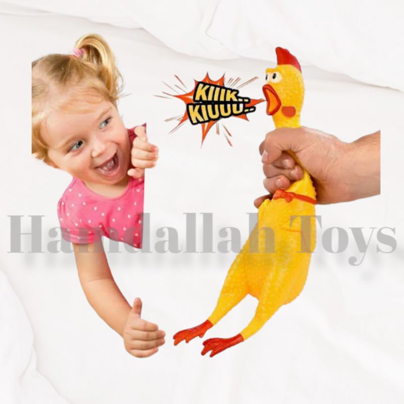 Screaming Chicken Toy | Cute Chicken | Squeeze Me | Chicken Shrilling ...