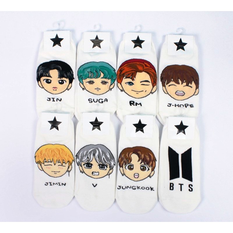BTS Socks Made in Korea- Series 2 | Shopee Philippines