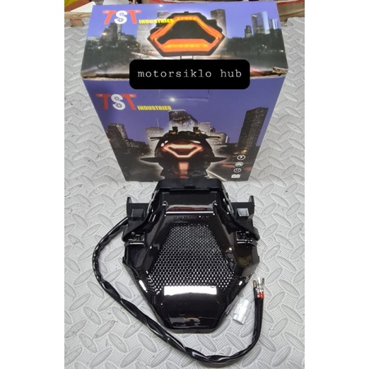 TST INTEGRATED LED TAIL LIGHT ASSY WITH SIGNAL LIGHT FOR SNIPER 150 ...