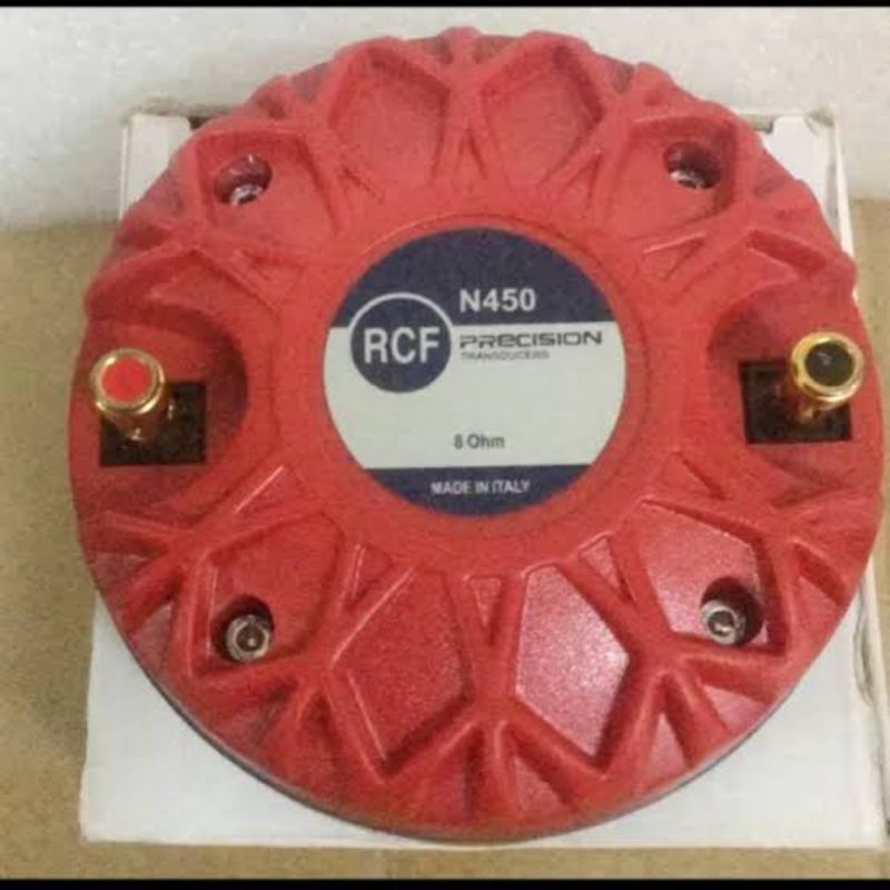 Driver RCF N450 SYSTEM DRAT Red Color TWEETER RCF N 450 DRAT | Shopee ...