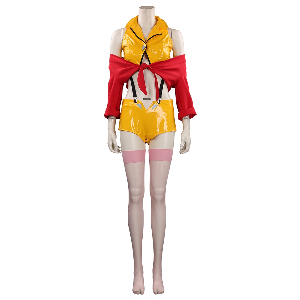 In Stock Roocnie Cowboy Bebop Cosplay Faye Valentine Costume Jacket ...