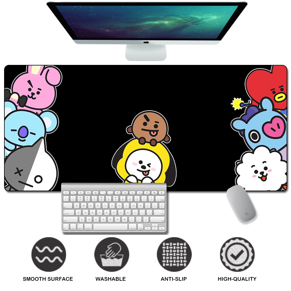 Gaming Mousepad Large Mouse Pad Gaming Mousepad Deskmat Desk Mat BTS ...