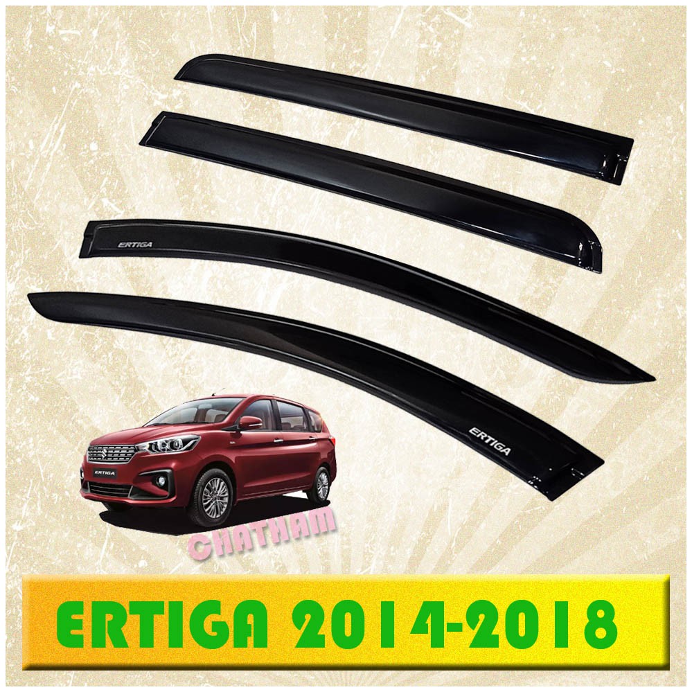 Rain Guard Window Door Sun Visor for Suzuki Ertiga 2014 2015 2016 2017 ...