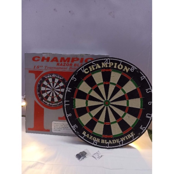 Champion Diamond wire razor blade dart board 18''tournament /dart ...