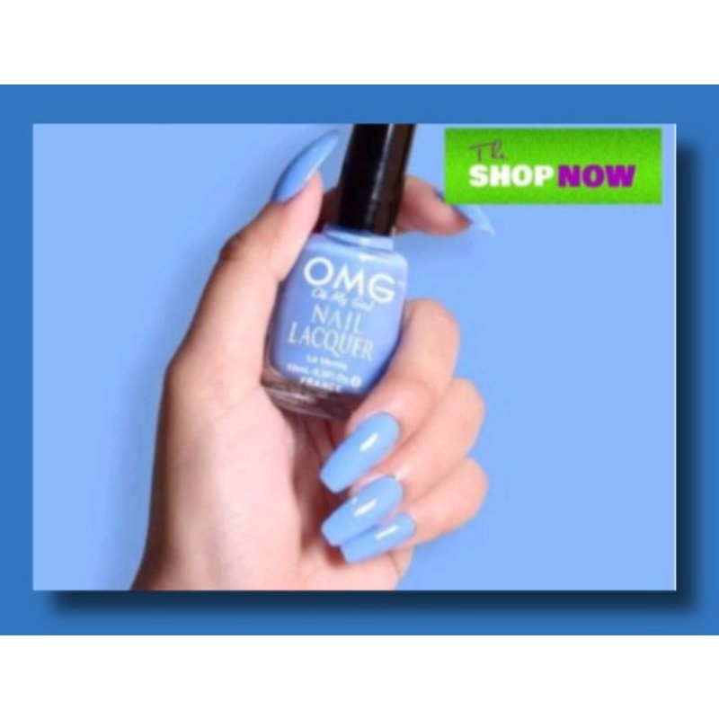OMG Nail Polish 10ml (Cloud) | Shopee Philippines